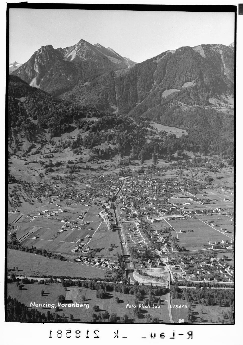 Nenzing, Vorarlberg auf volare, dem Vorarlberger Landesrepositorium