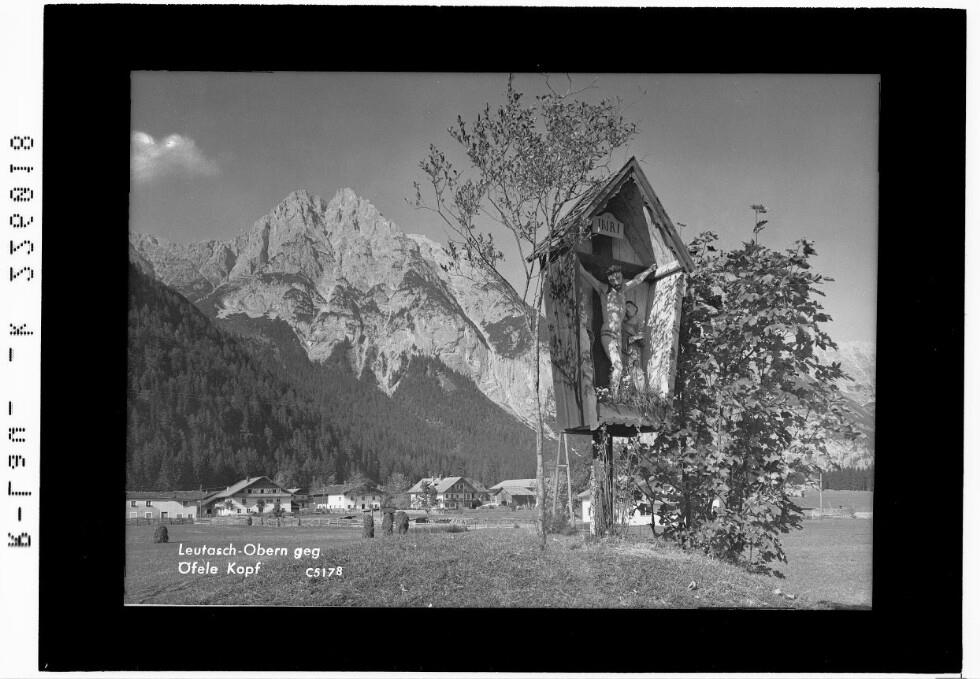 volare - Leutasch - Obern gegen Ofele Kopf