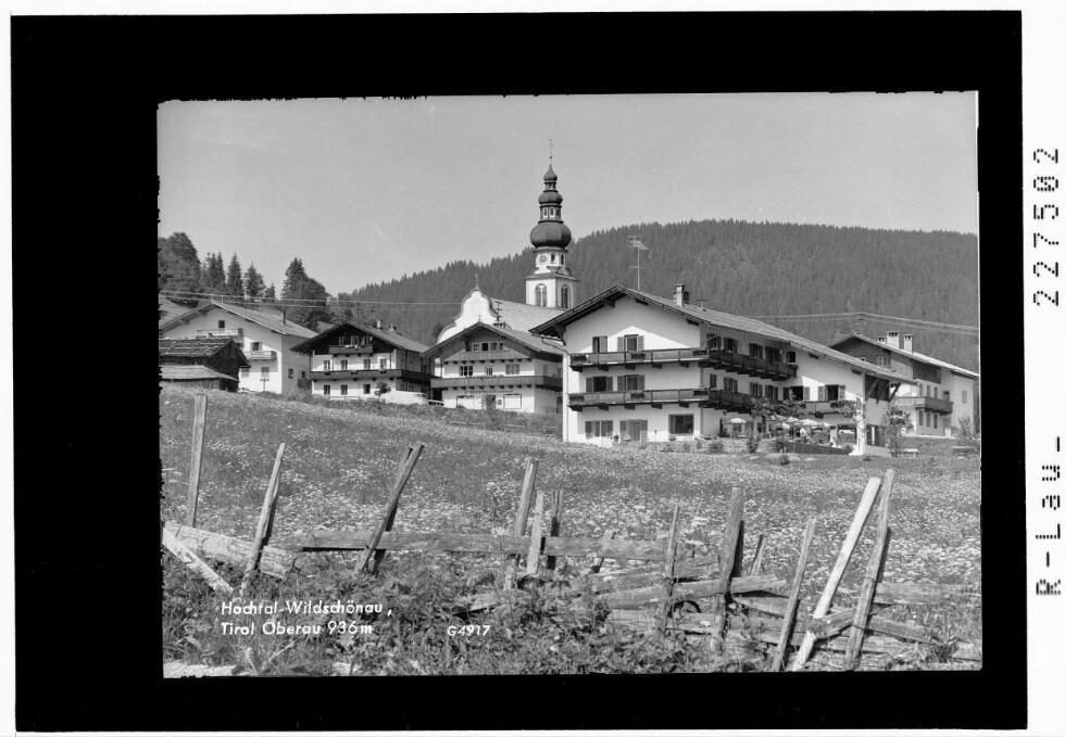 volare - Hochtal Wildschönau / Tirol / Oberau 936 m